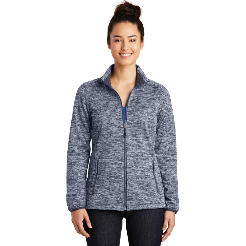 Sport-Tek LST30 Women's PosiCharge Electric Heather Soft Shell Jacket